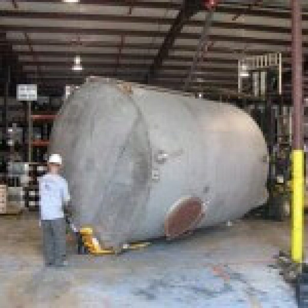 7,500 Gallon Tank Rigging Project | Rigging & Heavy Machinery Moving ...